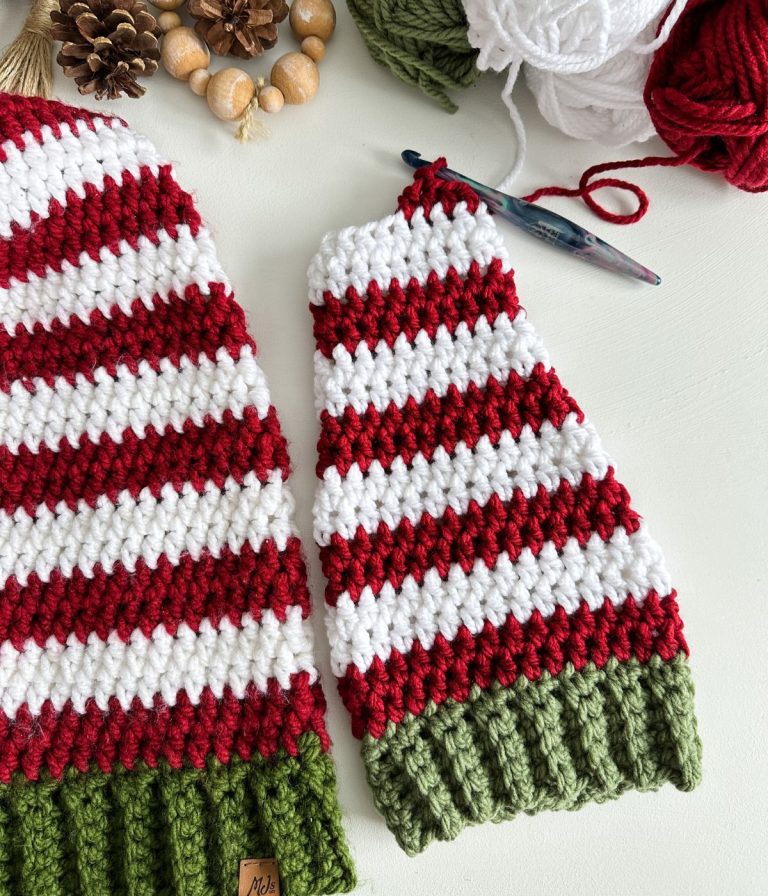 Bulky & Quick Christmas Elf Hat: Free Crochet Pattern - MJ's off the ...