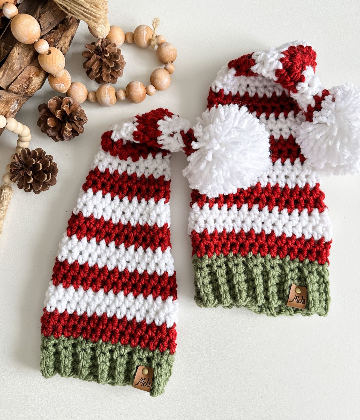 Bulky & Quick Christmas Elf Hat: Free Crochet Pattern - MJ's off the ...
