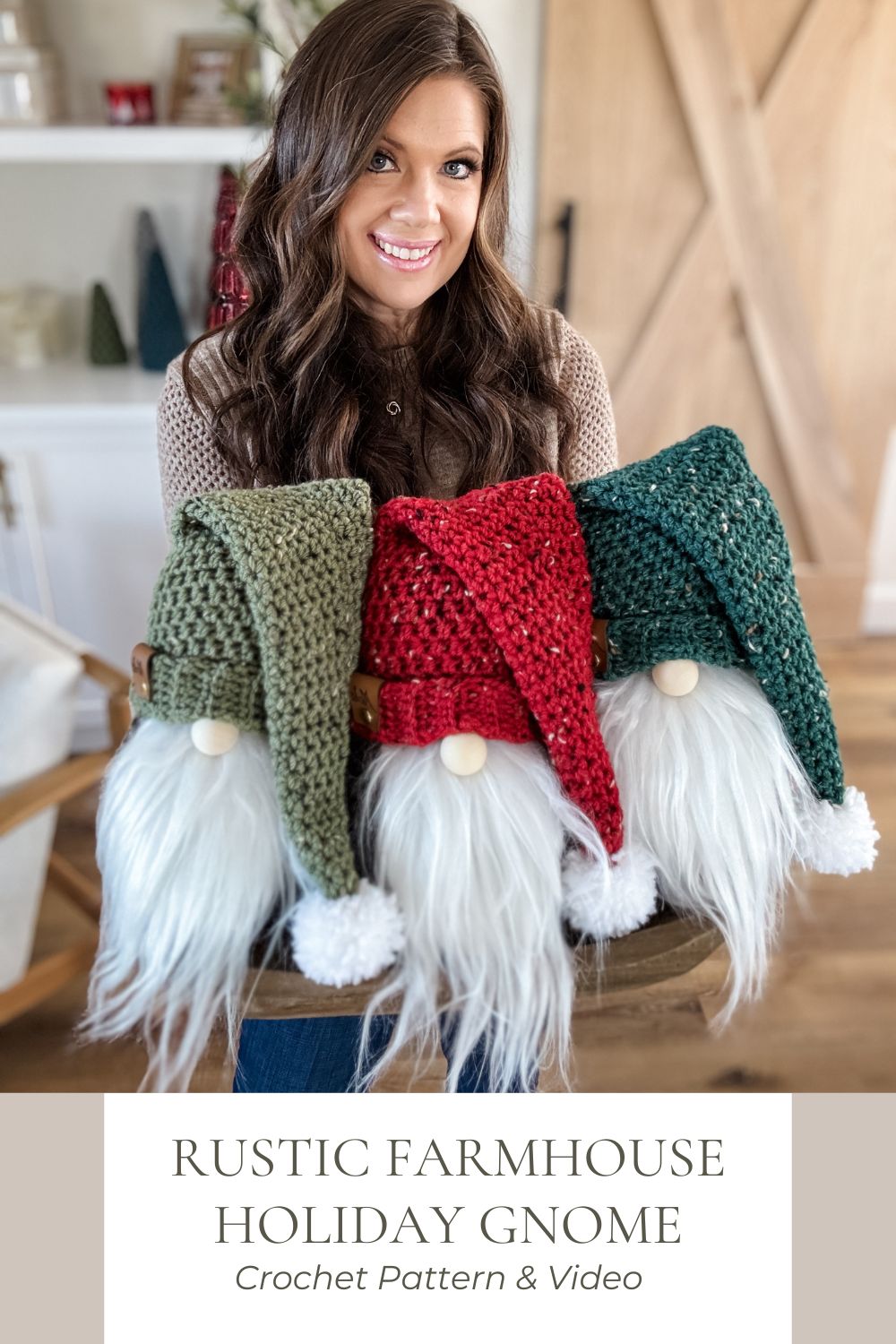 Easy Free Crochet Gnome Pattern: No Seaming Required - MJ's off the ...