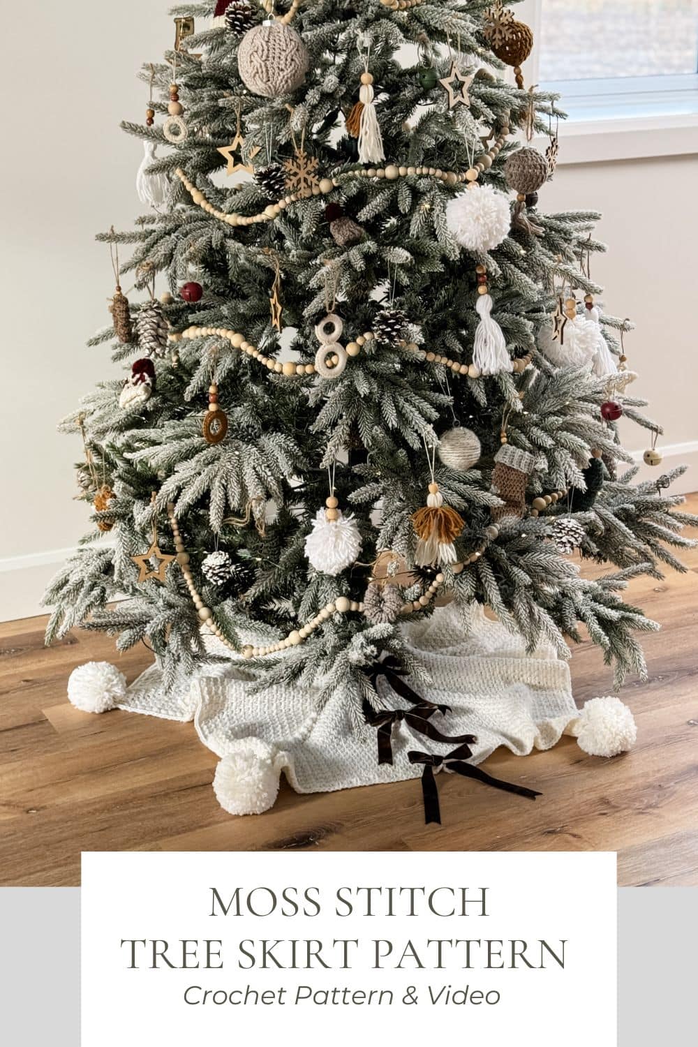 Free Crochet Tree Skirt Pattern for Modern Holiday Decor - MJ's off the ...