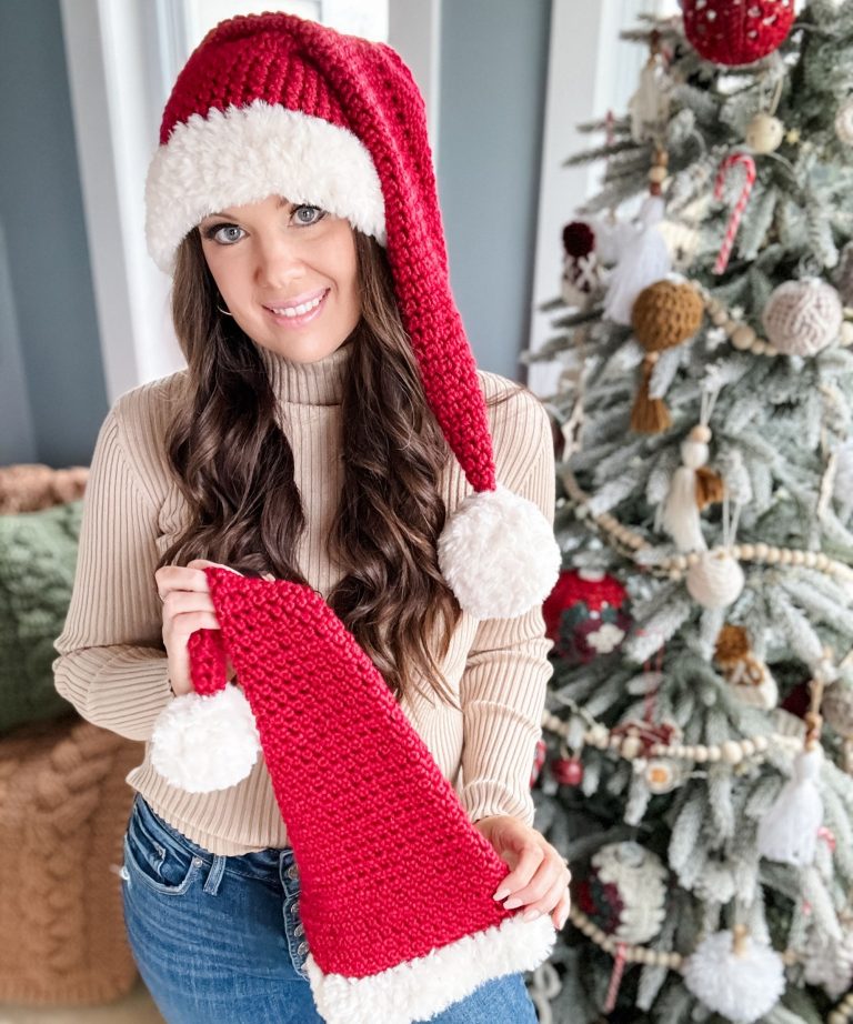 Quick & Easy Moss Stitch Blanket Free Crochet Pattern - MJ's off the ...