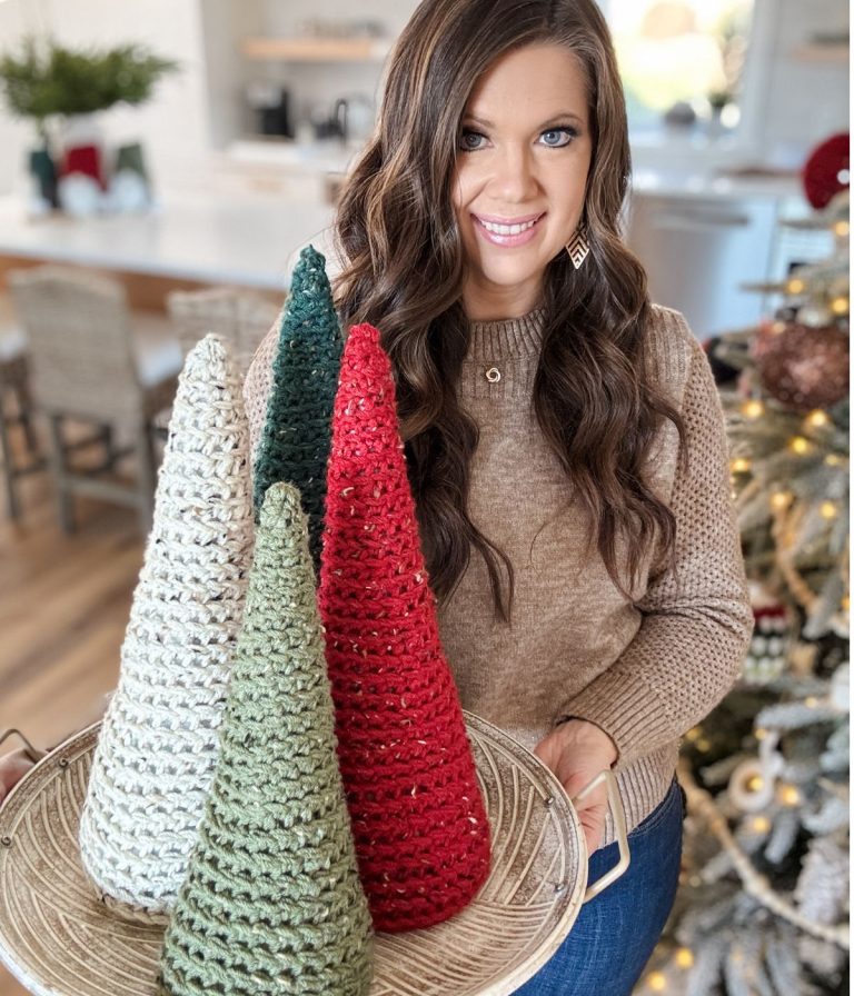 Quick & Easy Crochet Trees: Free Pattern - MJ's off the Hook Designs