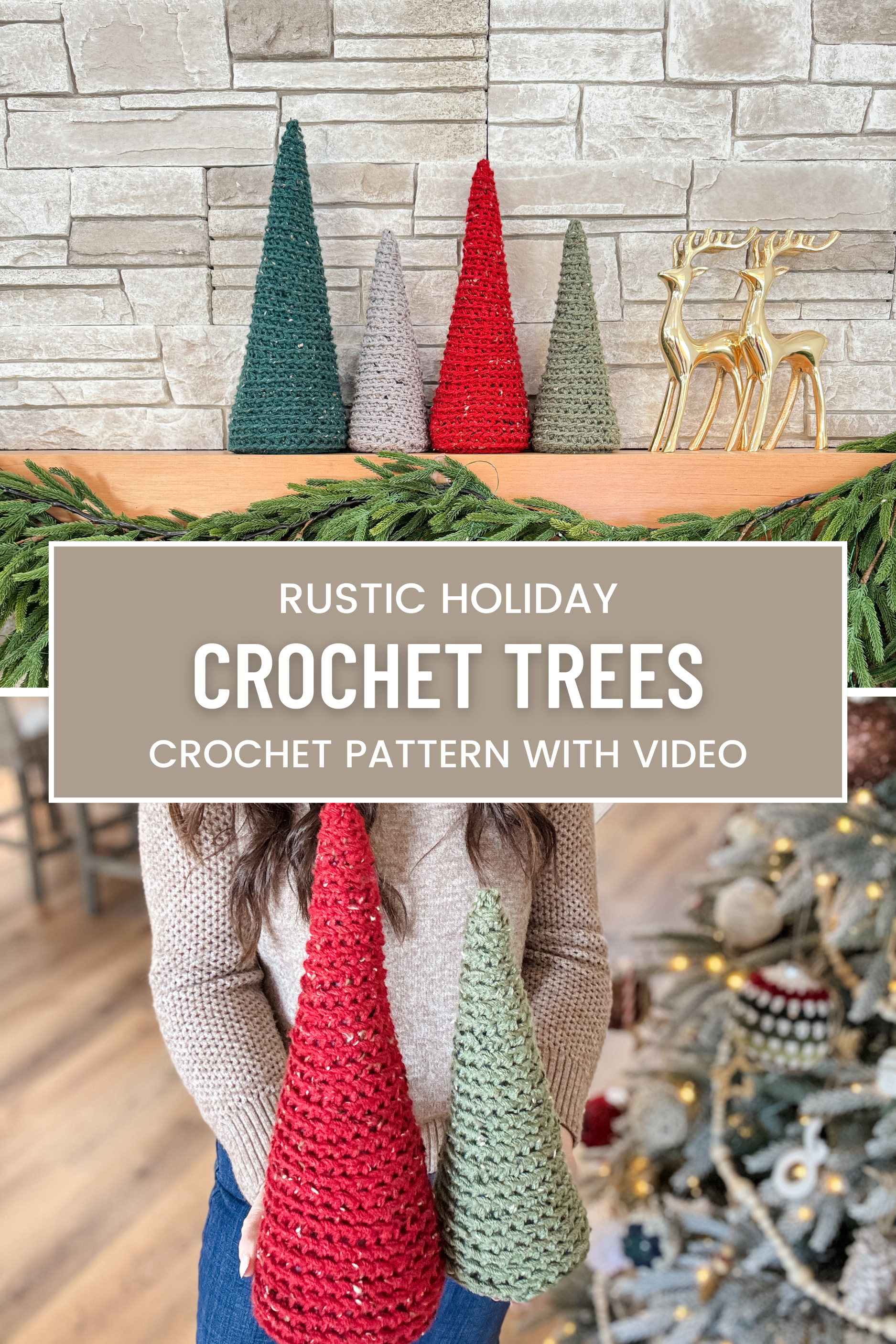 Quick & Easy Crochet Trees: Free Pattern - MJ's off the Hook Designs