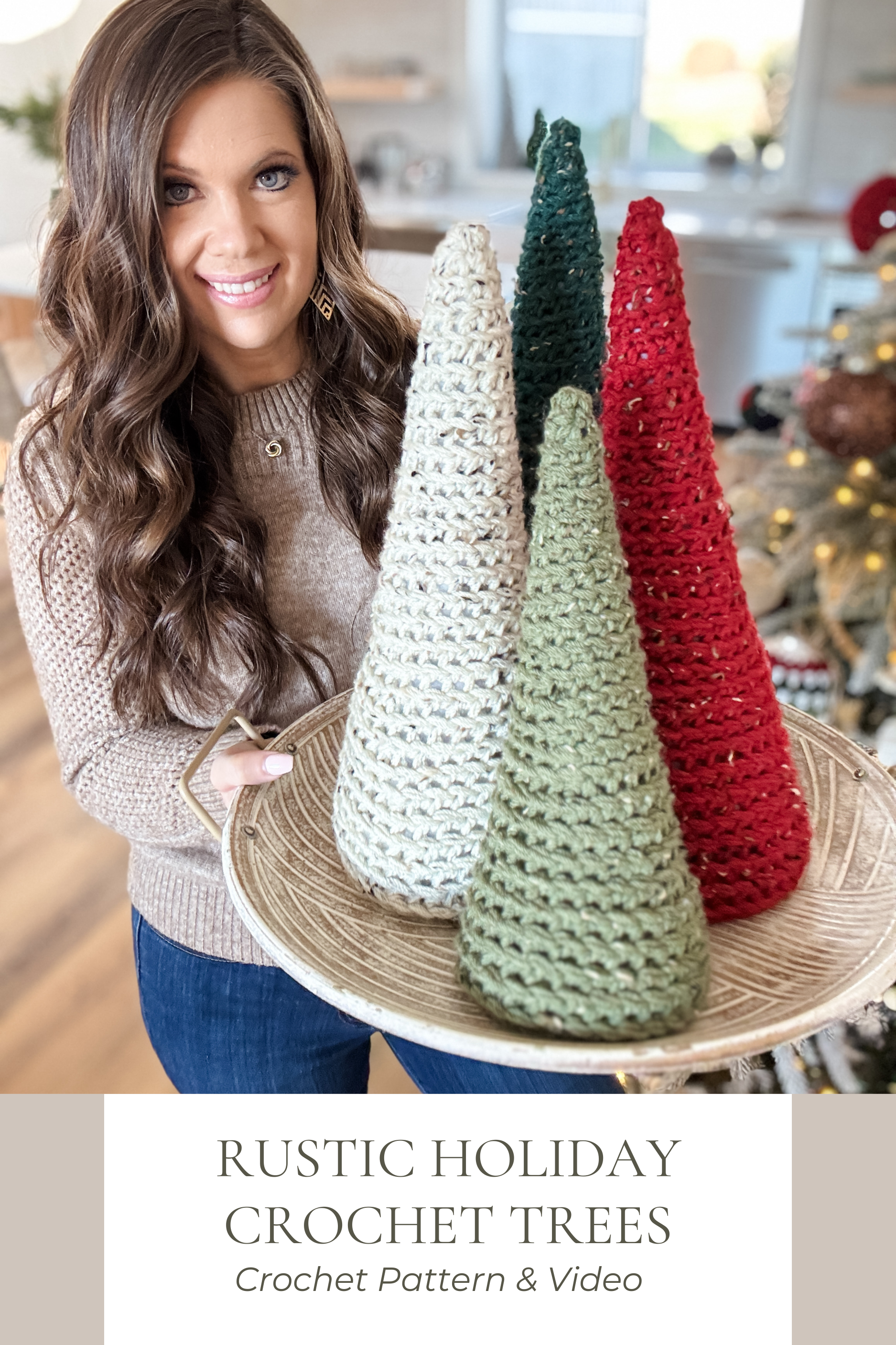 Quick & Easy Crochet Trees: Free Pattern - MJ's off the Hook Designs