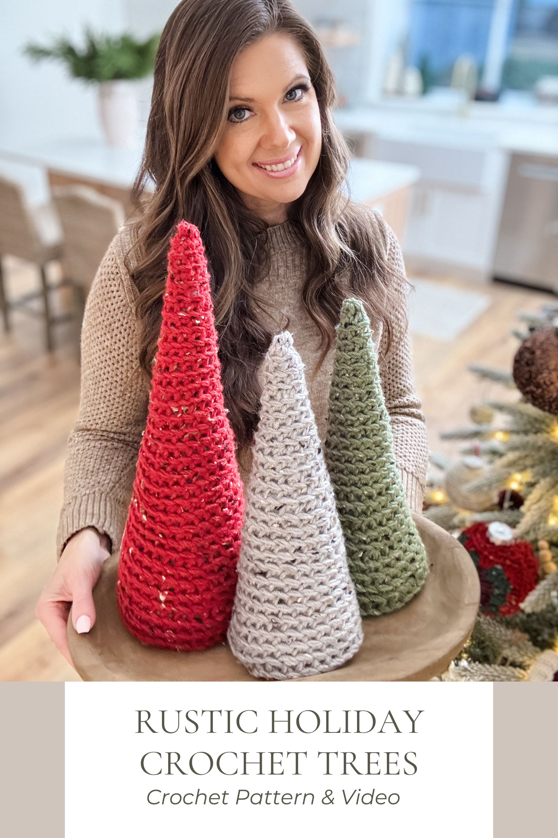 Quick & Easy Crochet Trees: Free Pattern - MJ's off the Hook Designs