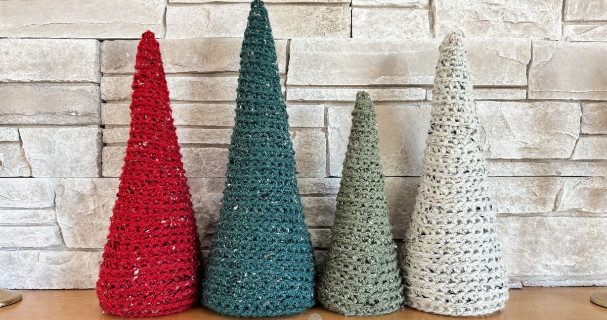 Quick & Easy Crochet Trees: Free Pattern - MJ's off the Hook Designs