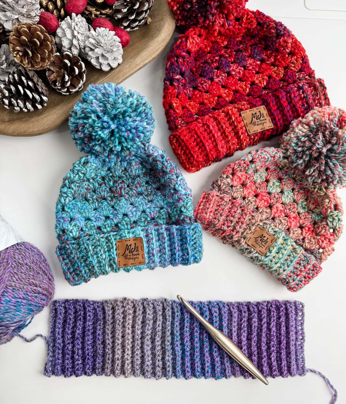 Free Chunky Granny Hat Pattern: Beginner-Friendly Pattern - MJ's off ...