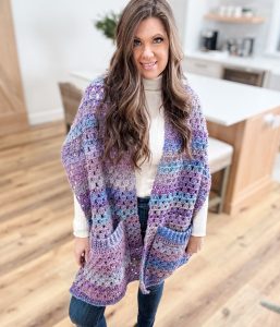 Easy Crochet Ruana Pattern: Free Crochet Pattern - MJ's off the Hook ...