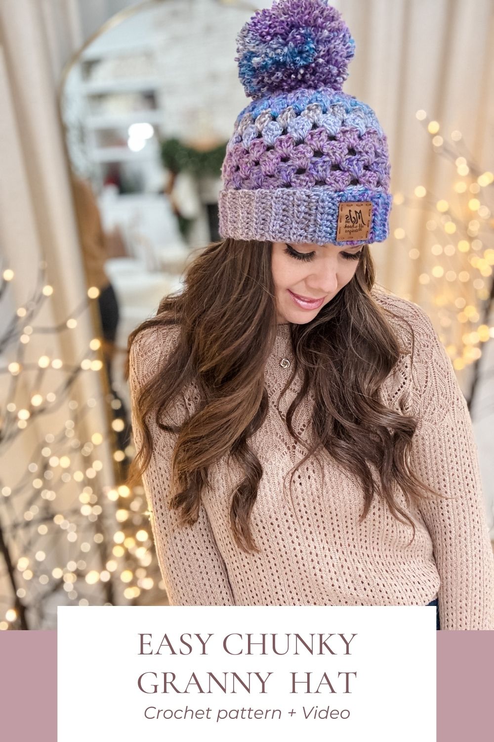 Free Chunky Granny Hat Pattern: Beginner-Friendly Pattern - MJ's off ...