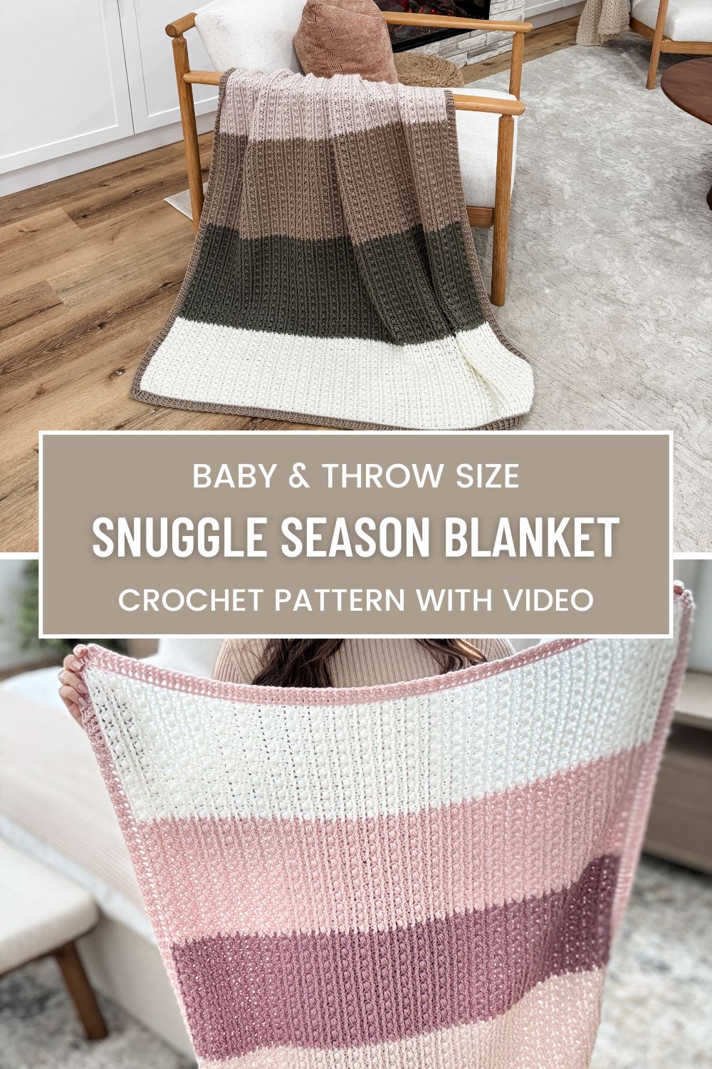 Free Textured Crochet Throw Pattern - MJ's off the Hook Designs