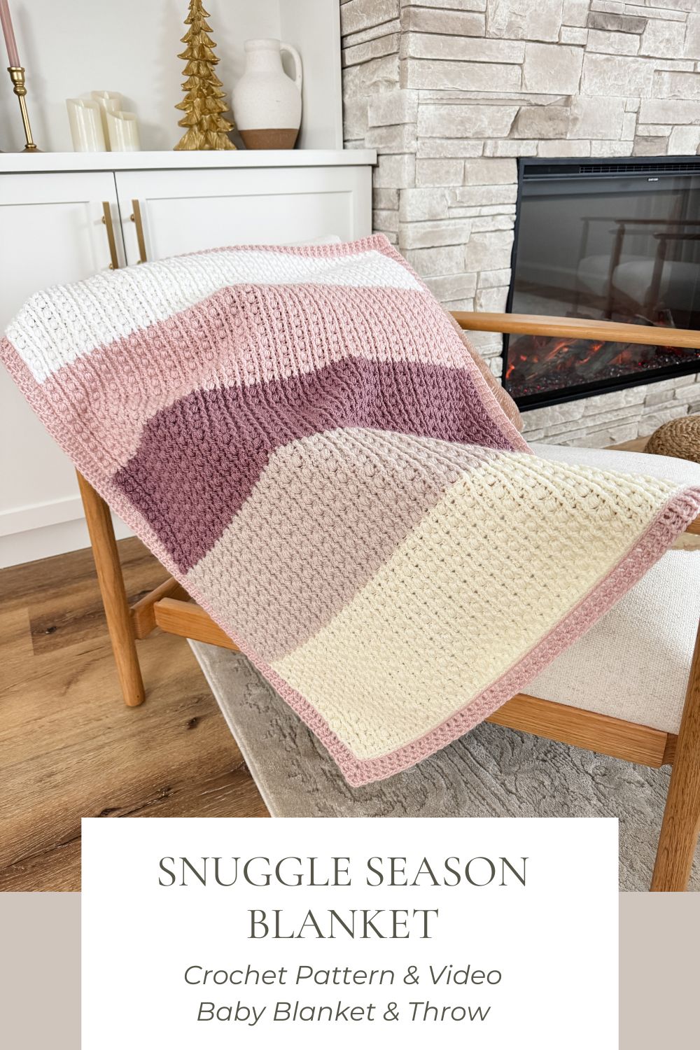 Free Textured Crochet Throw Pattern - MJ's off the Hook Designs