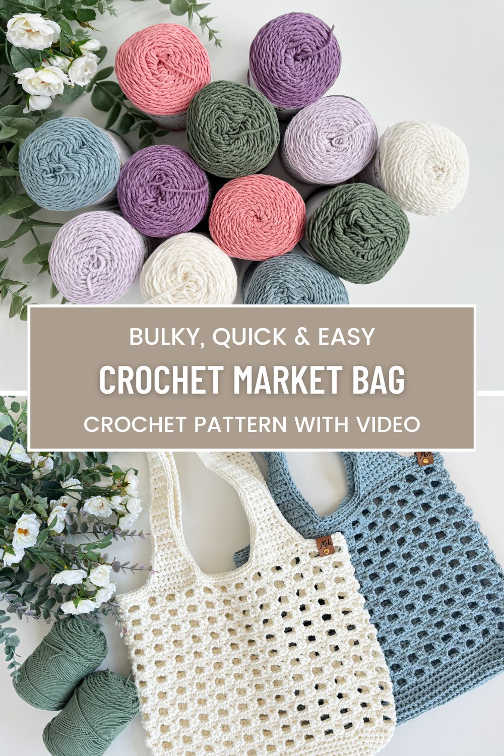 Easy Crochet Mesh Bag Free Pattern