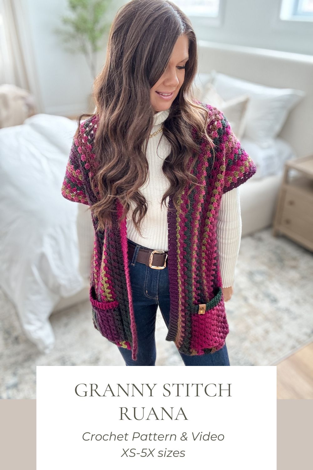 Easy Crochet Ruana Pattern: Free Crochet Pattern - MJ's off the Hook ...