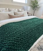 Free Crochet Jumbo Blanket Pattern: Snuggle Up in Style - MJ's off the ...