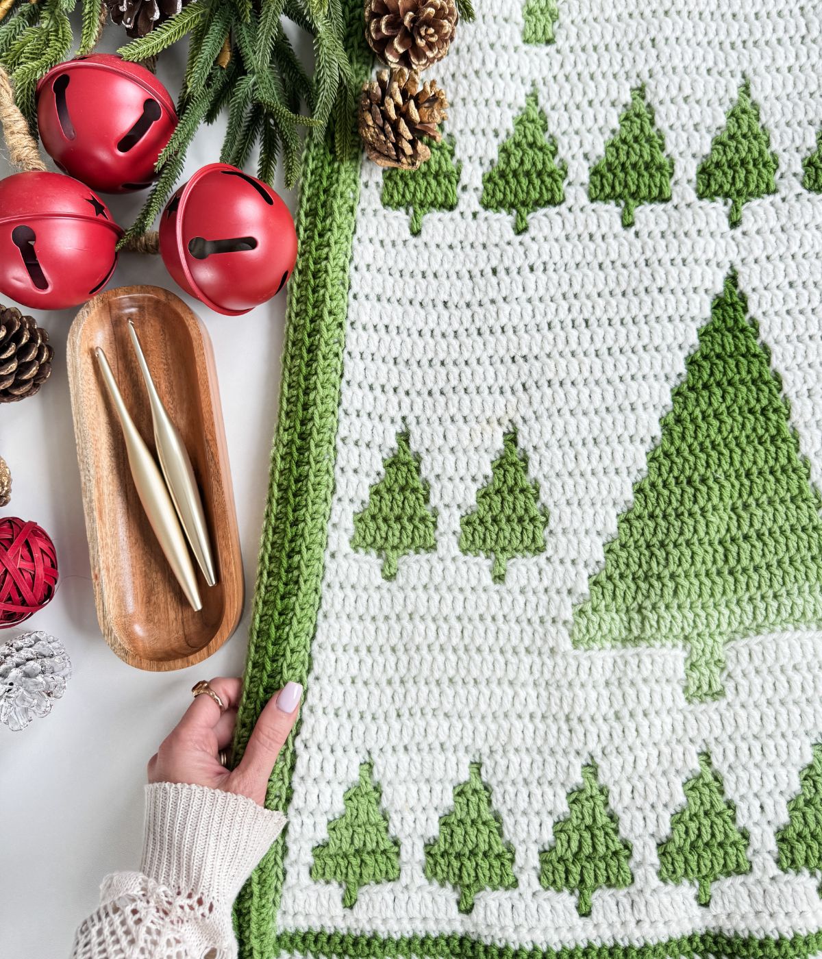 Winter Forest Mosaic Blanket: Create a Cozy Winter Wonderland - MJ's ...