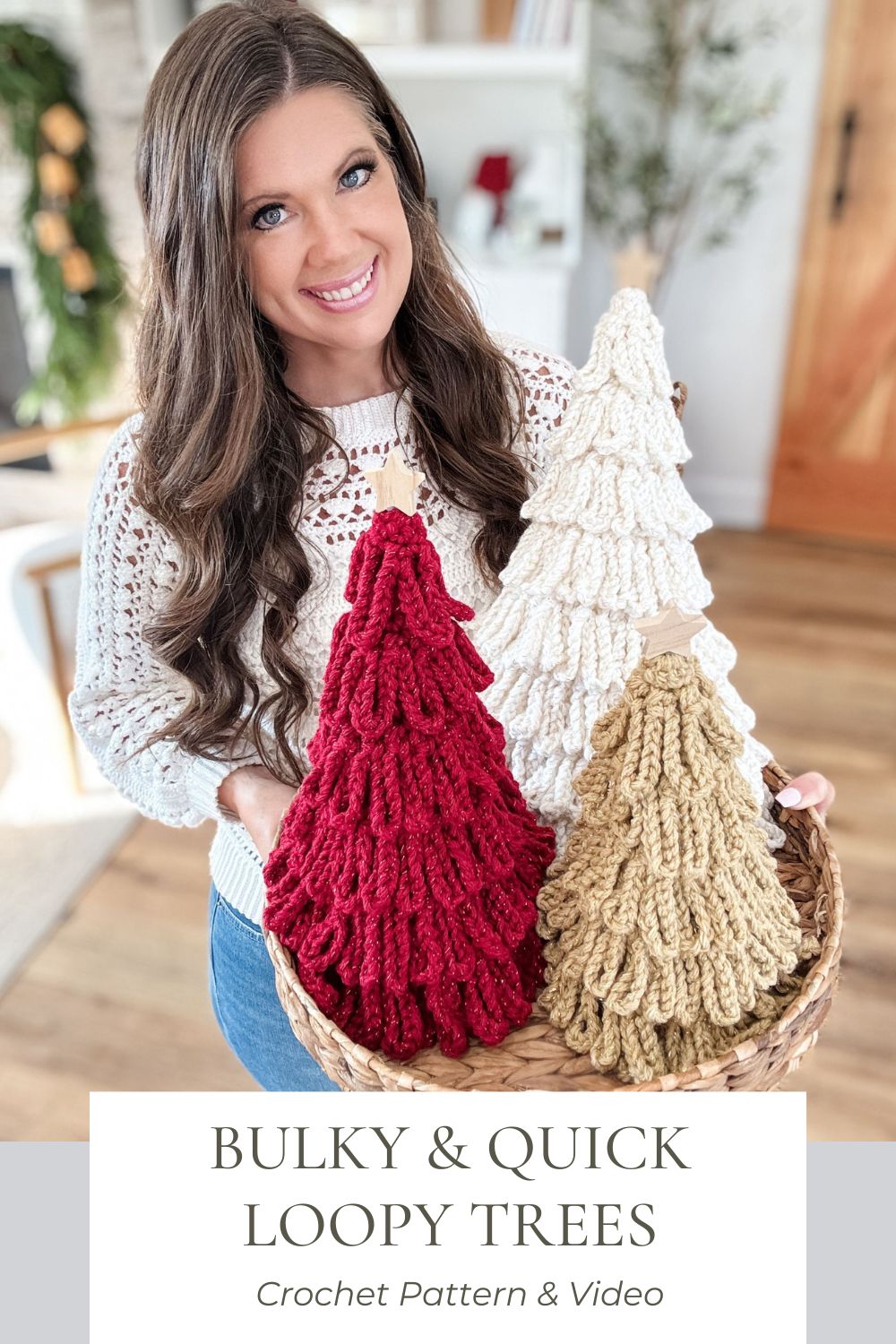 Bulky Loopy Crochet Trees: Free Crochet Patterns - MJ's off the Hook ...