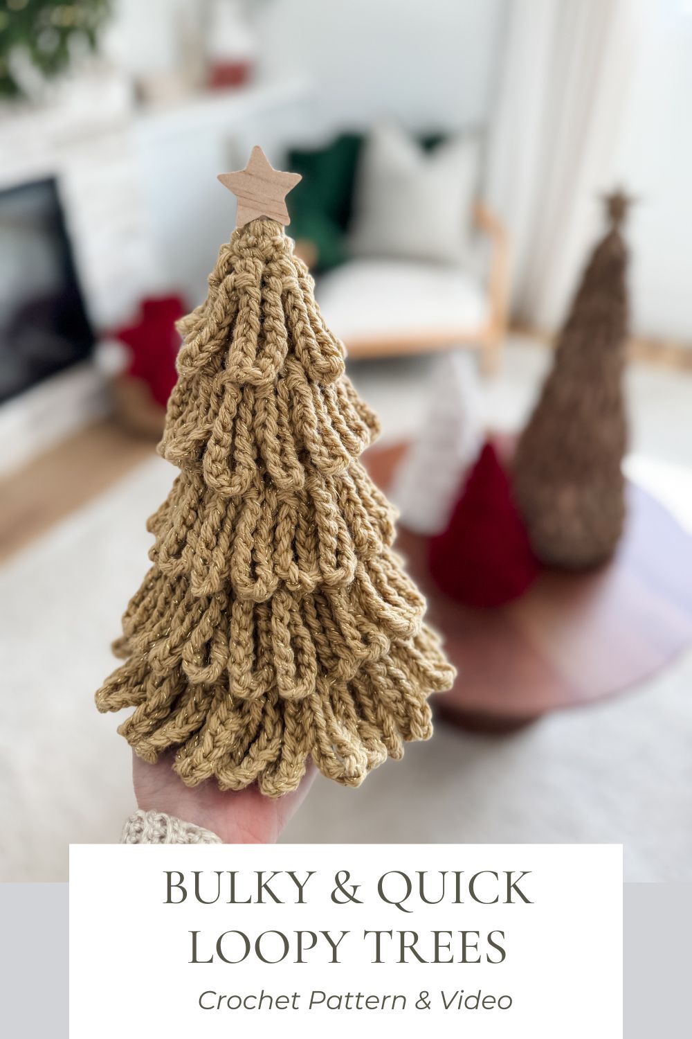 Bulky Loopy Crochet Trees: Free Crochet Patterns - MJ's off the Hook ...