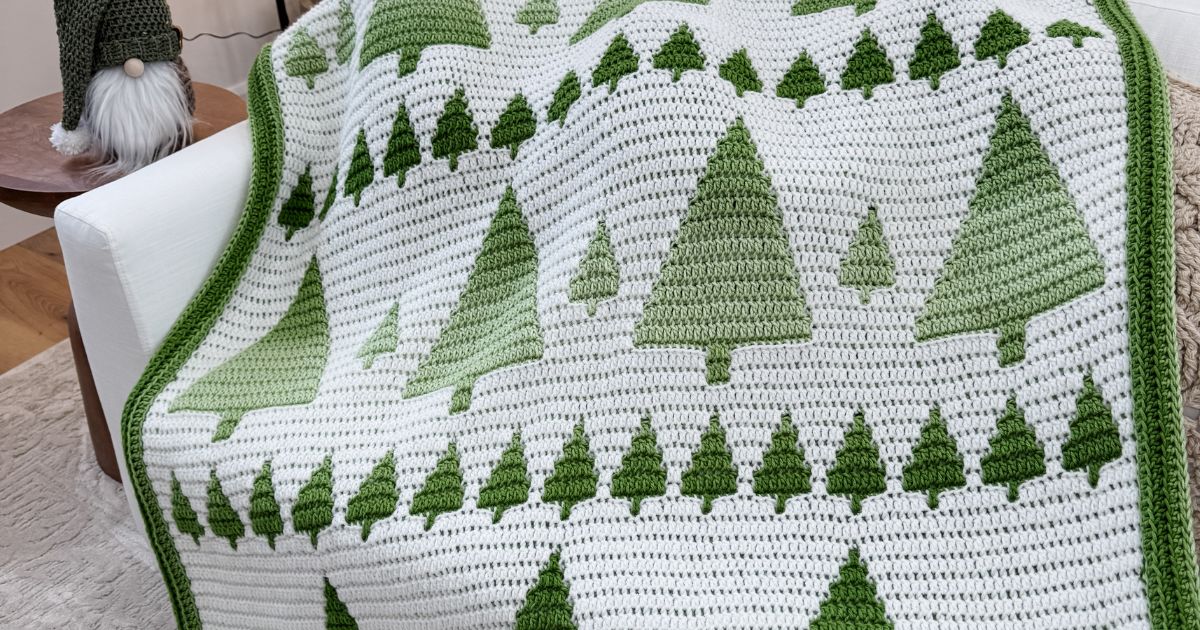 Winter Forest Mosaic Blanket: Create a Cozy Winter Wonderland - MJ's ...