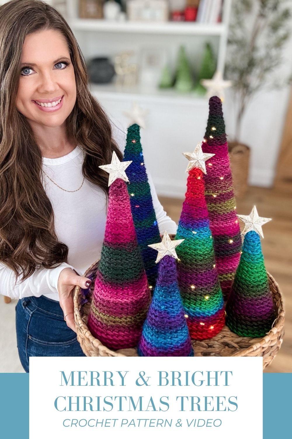 Merry & Bright Holiday Trees: Free Crochet Pattern With Video - MJ's ...