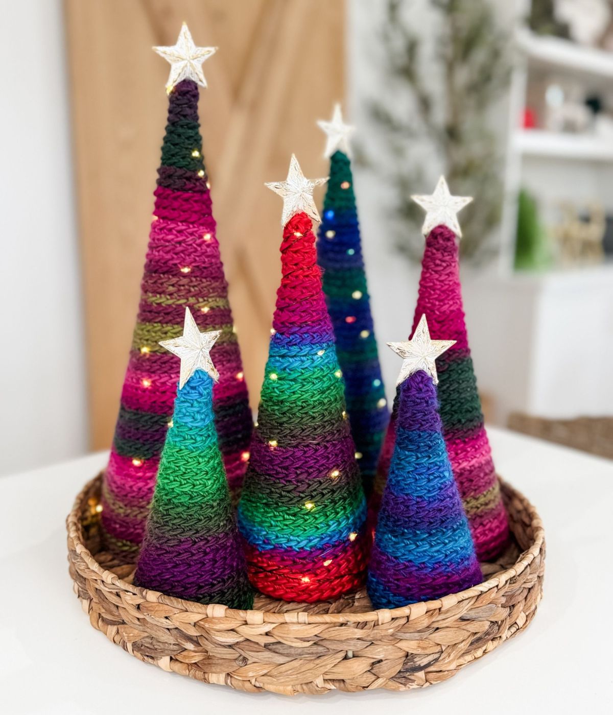 Merry & Bright Holiday Trees: Free Crochet Pattern With Video - MJ's ...