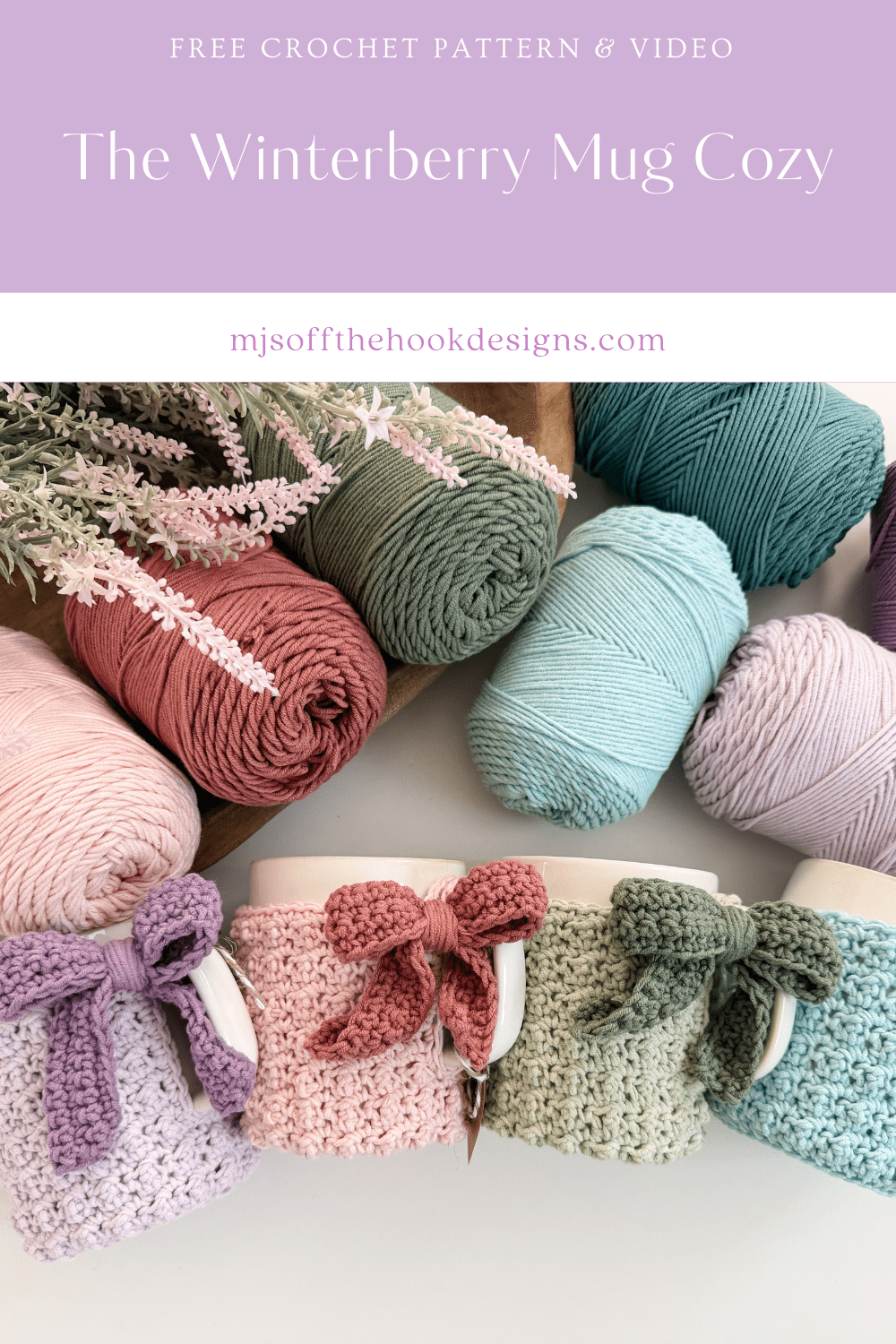 Free Mug Cozy Pattern: Quick and Easy Crochet Project - MJ's off the ...