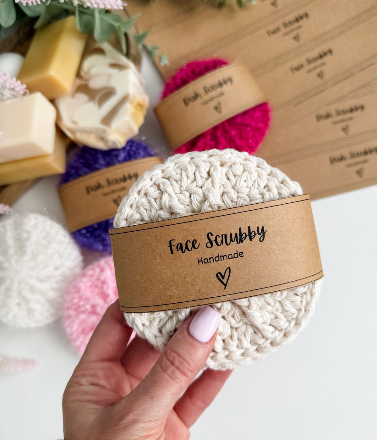 Easy Crochet Scrubby Pattern with Video Tutorial - MJ's off the Hook ...