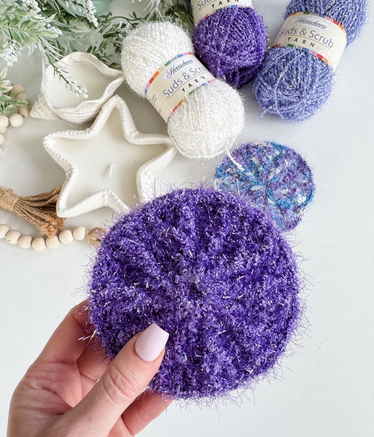 Easy Crochet Scrubby Pattern with Video Tutorial - MJ's off the Hook ...