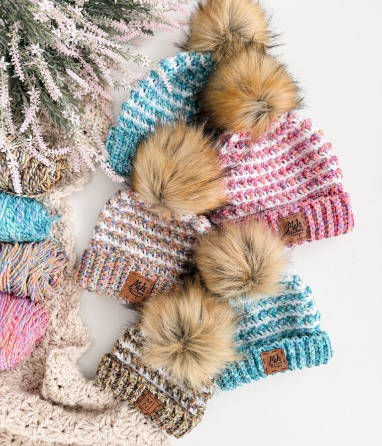 Free Beanie Crochet Pattern: Baby to Adult Sizes - MJ's off the Hook ...