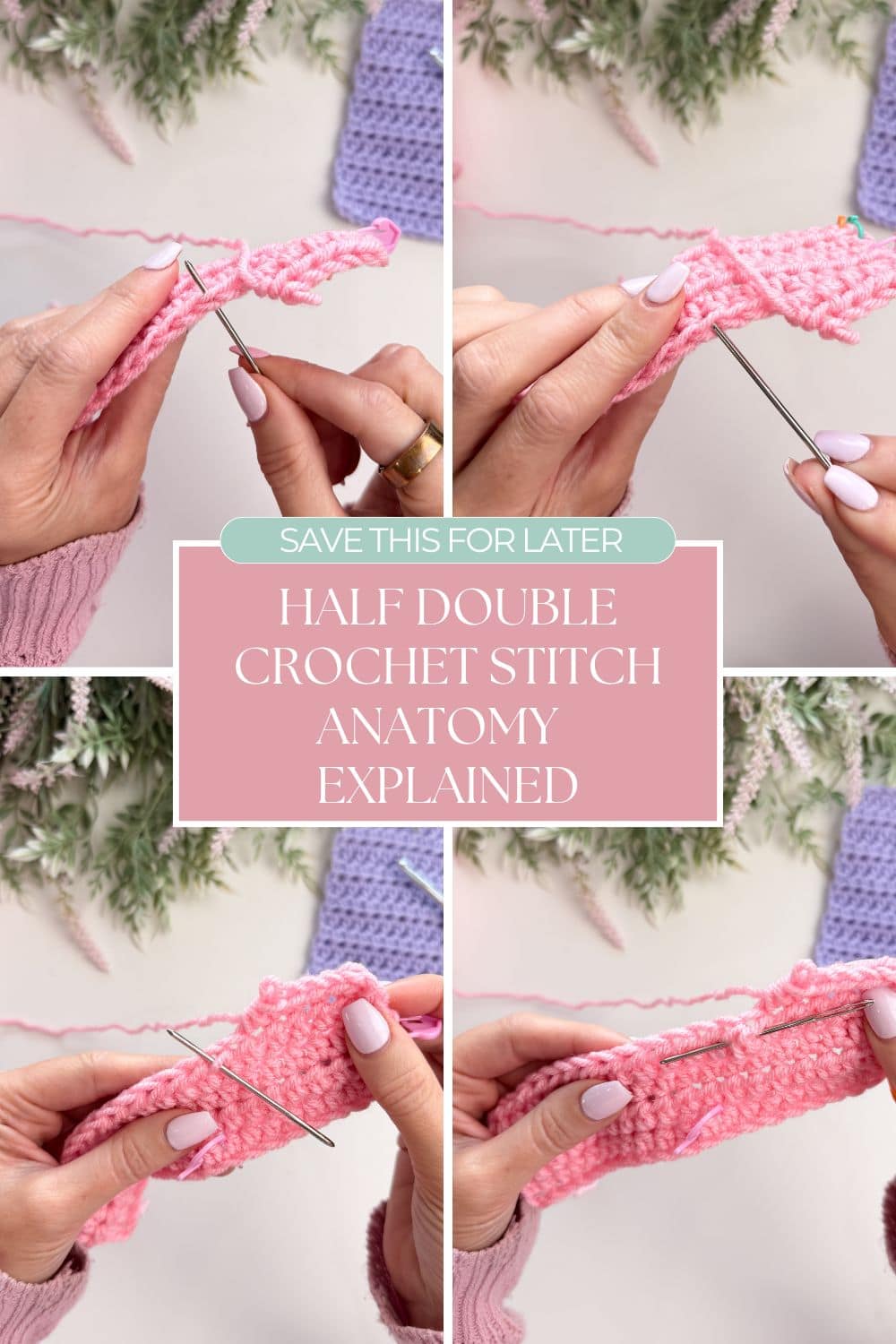 Half Double Crochet Basics for Beginners - MJ's off the Hook Designs