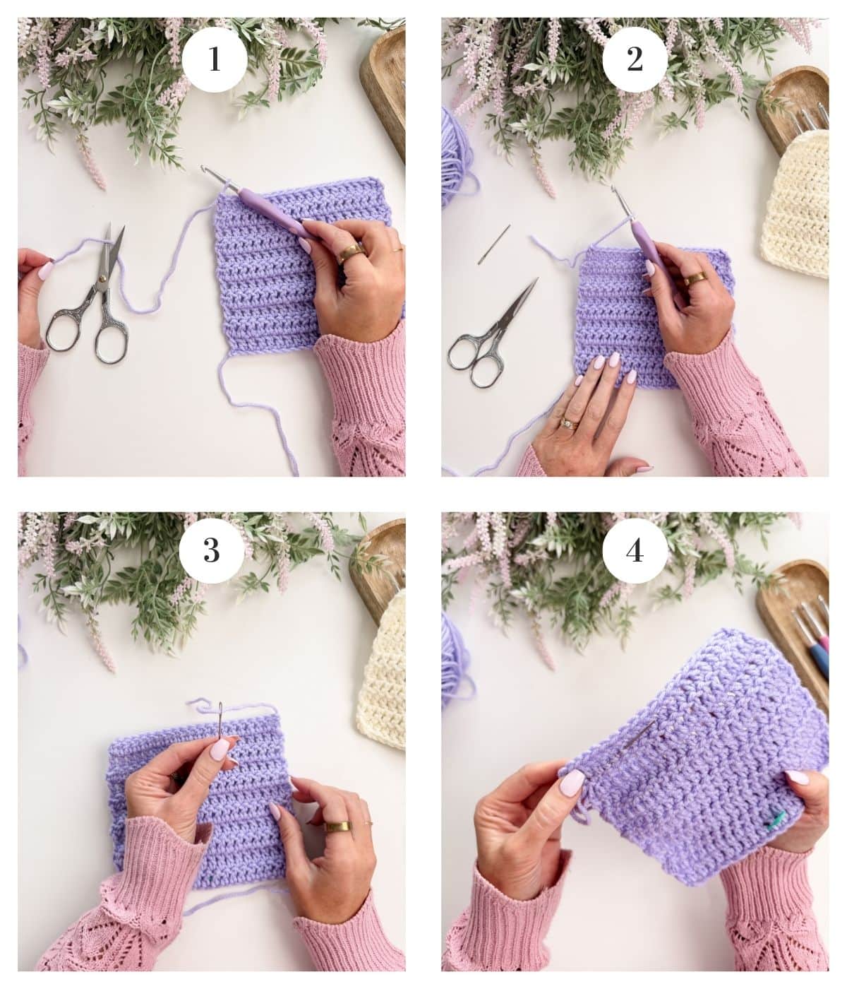 Weave in Ends Crochet with Easy Step-by-Step Guide - MJ's off the Hook ...
