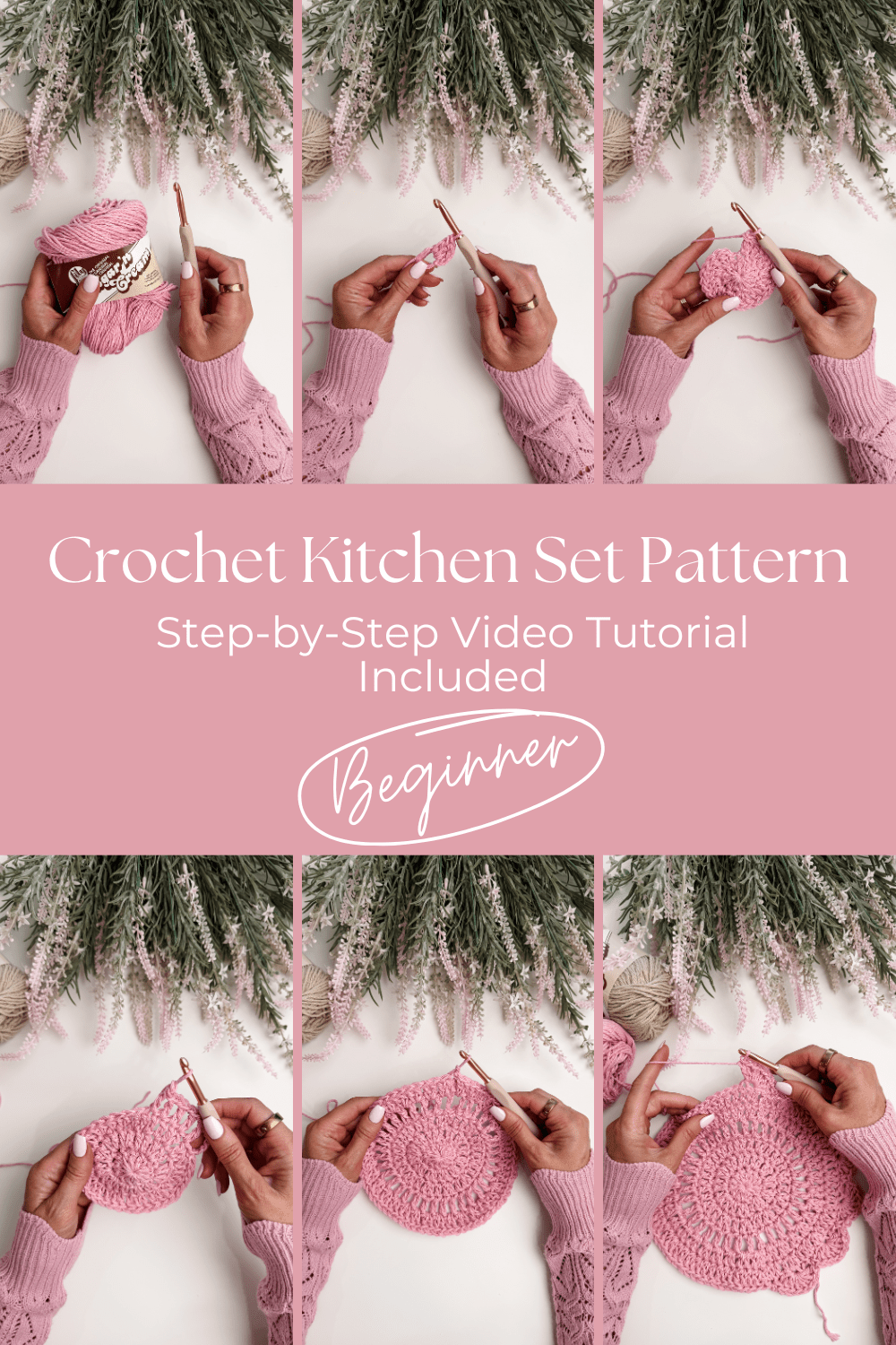 Free Crochet Placemat, Coaster & Pot Protector Pattern - MJ's off the ...