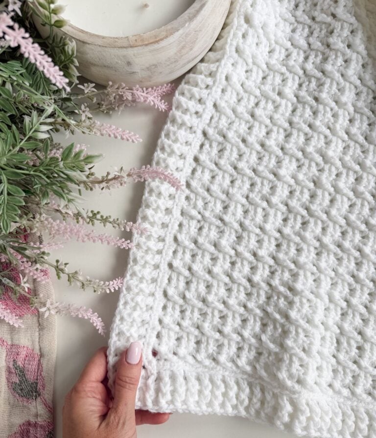 Crochet Throw Blanket for Beginners: Free Pattern - MJ's off the Hook ...